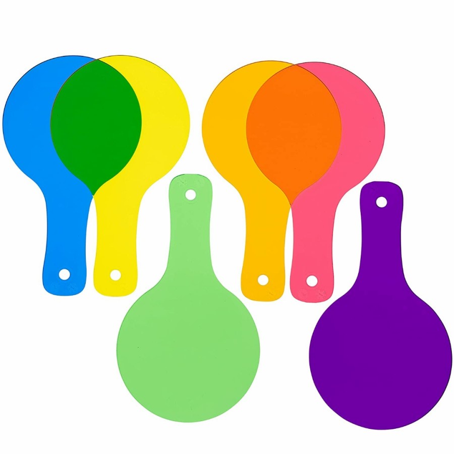 Jual Mainan edukasi anak belajar warna Colour paddles for kids primer n ...