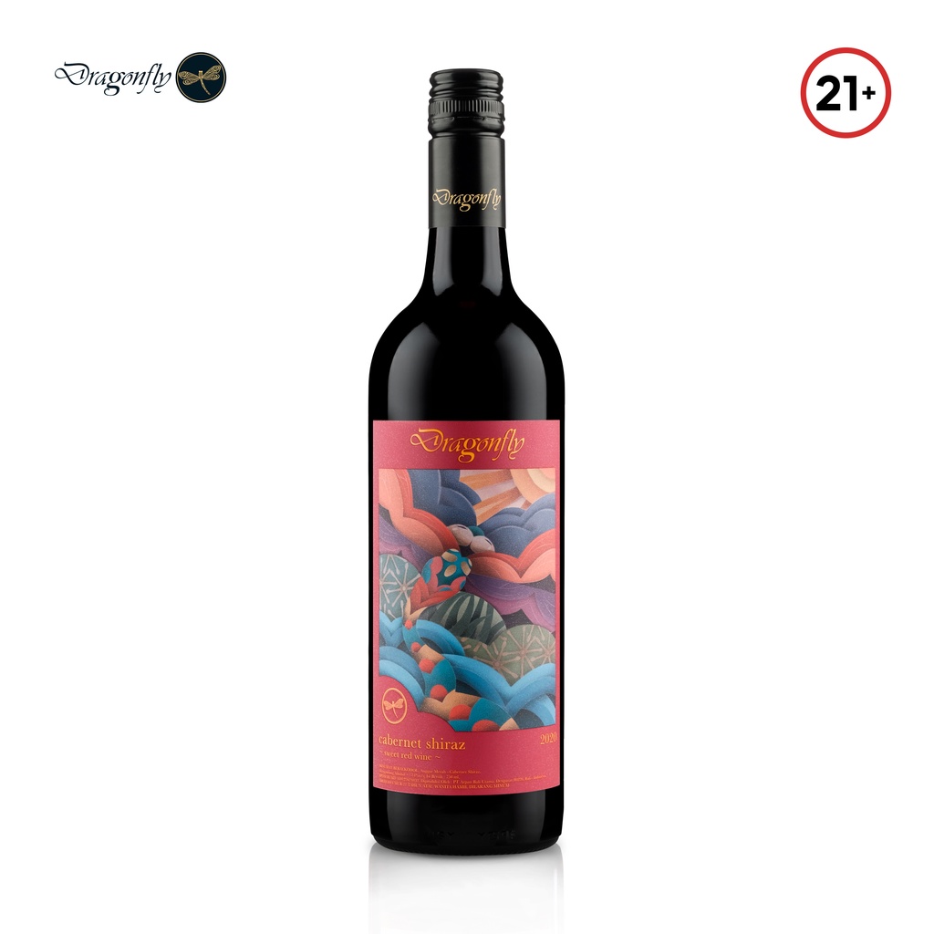 Jual Dragonfly CABERNET SHIRAZ, Red Wine, 750ml | Shopee Indonesia