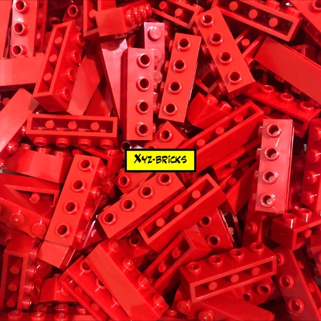 Jual LEGO PARTS 4157223 - Brick 1x4 with 4 Knobs Bright Red | Shopee ...