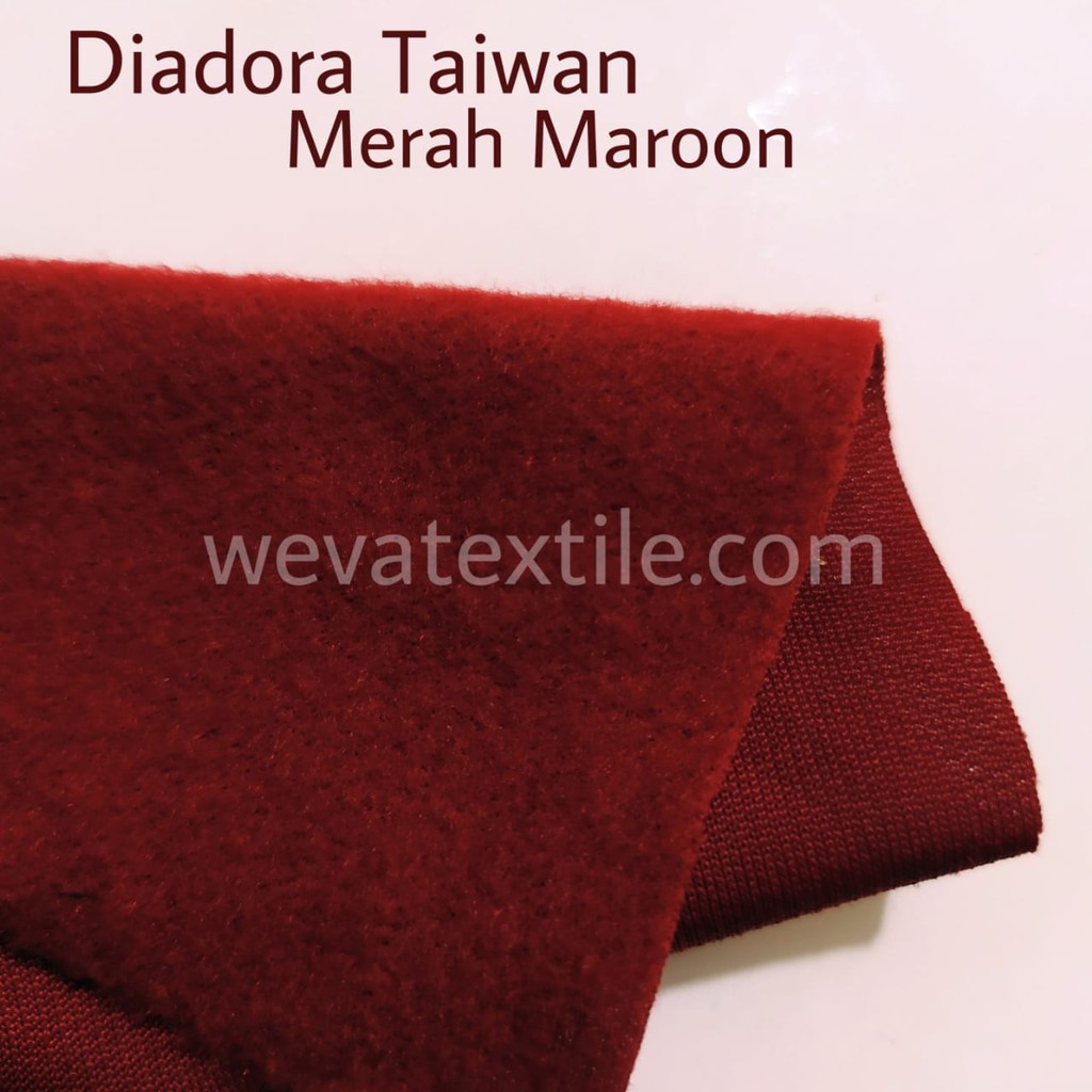 Jual Bahan Kain Diadora Taiwan Kain Jaket & Celana Olahraga Merah ...