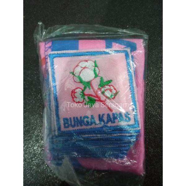 Jual Bet 1 Set Tanda Regu & Bendera Bunga Buah Tumbuhan Pramuka Putri ...