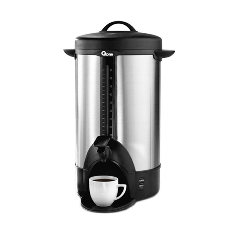 Jual Oxone OX-202 Coffee Maker and Water Boiler [55 Cups] Silver/ Black | Shopee Indonesia