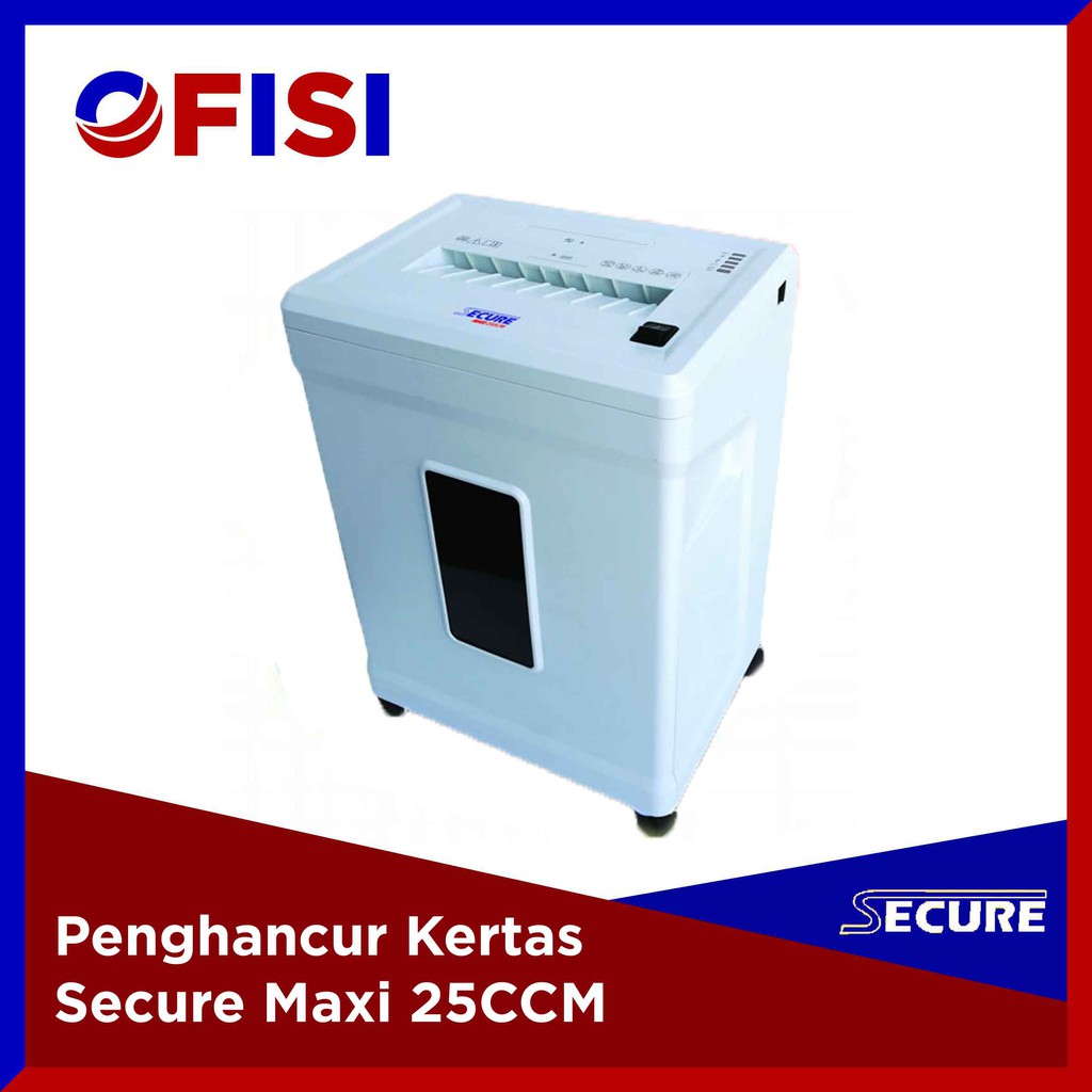 Jual Mesin Penghancur Kertas Secure Maxi 25CCM | Shopee Indonesia