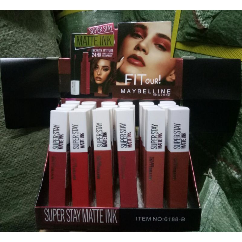 Jual (24pcs) LIPGLOSS barcode Maybelline 8810 | Shopee Indonesia