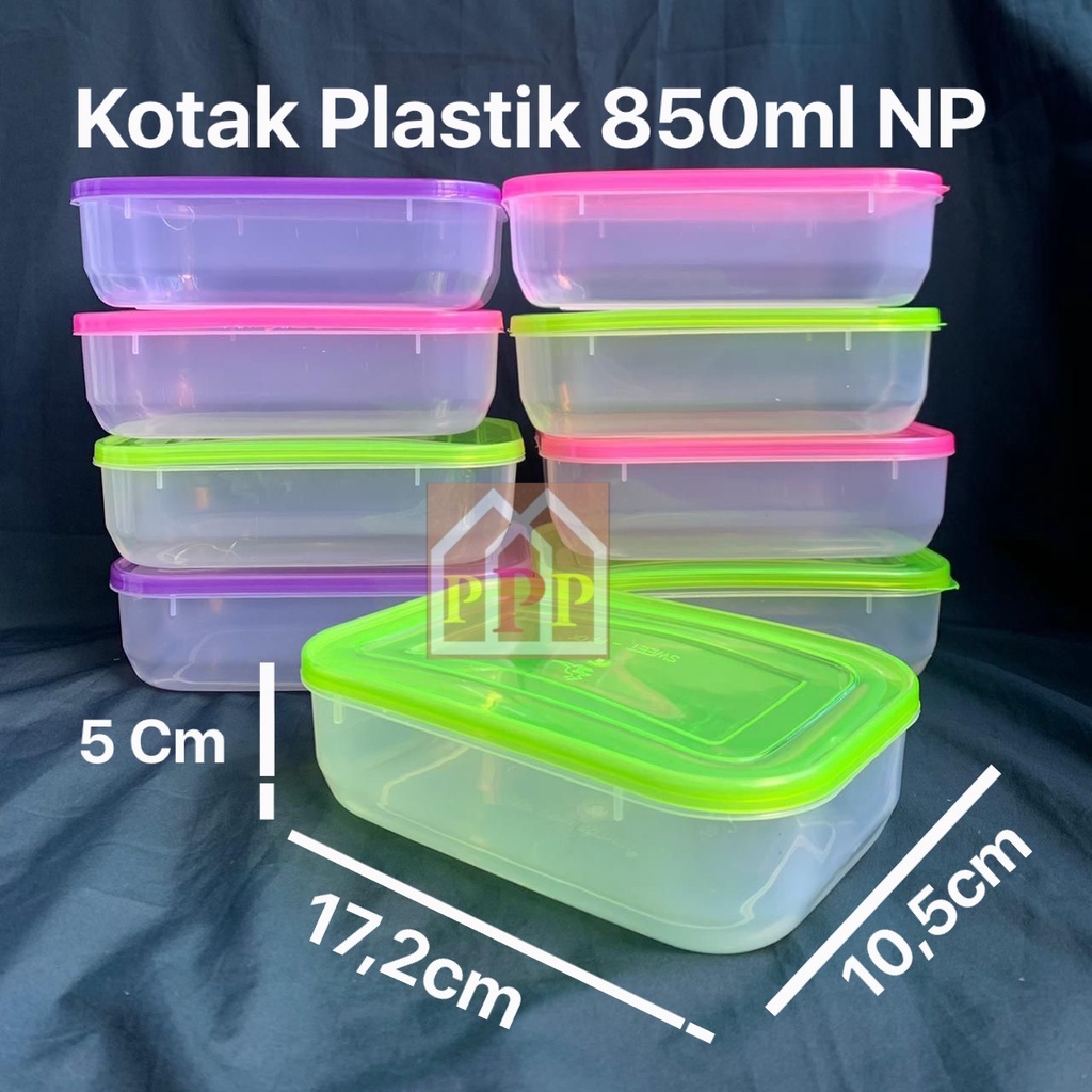 Jual Kotak Makan Plastik Kmp 850 1000 3500 Ml Kotak Plastik Serbaguna