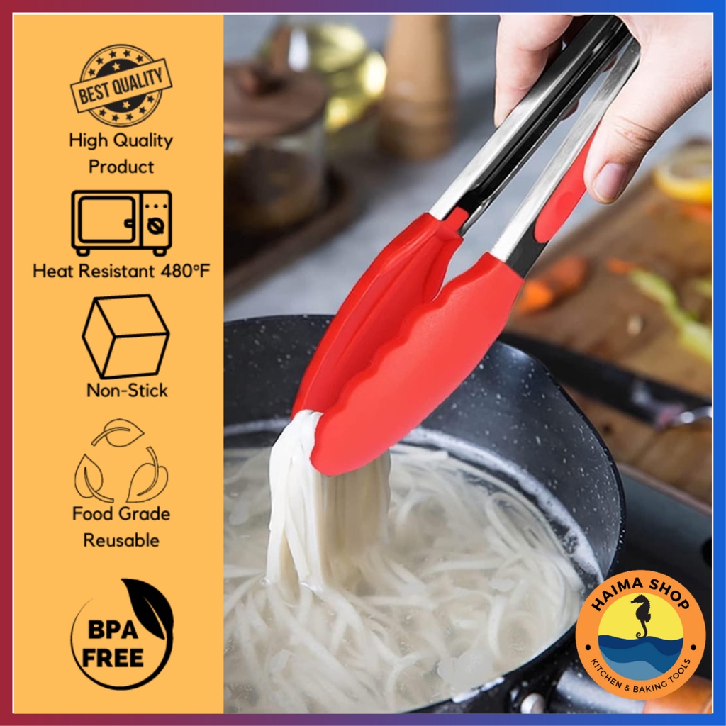 Jual Alat Pencapit Makanan / Capitan Makanan / Food Tong Plastik ...