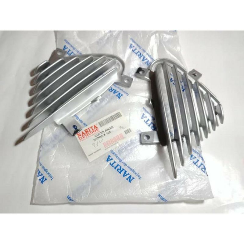 Jual sirip angin supra x 125 lama old merk narita silver | Shopee Indonesia