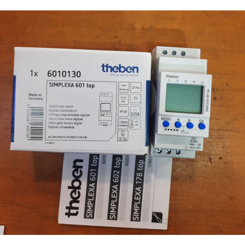 Jual Timer digital theben simplexa 601 top | Shopee Indonesia