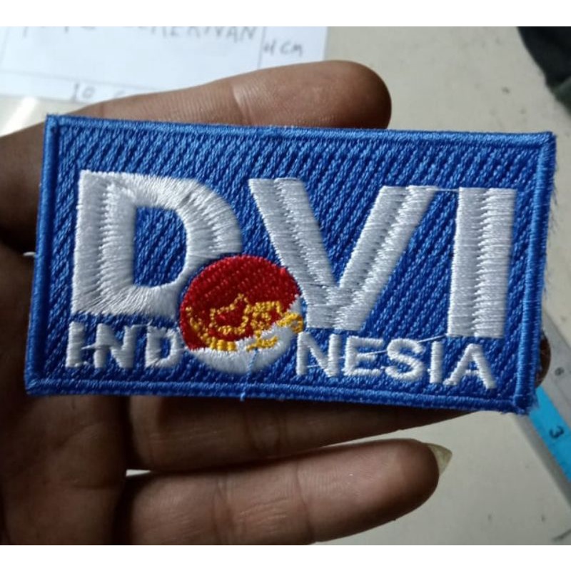 Jual Logo dvi Indonesia logo bordir dvi Indonesia logo dvi dokpol logo ...