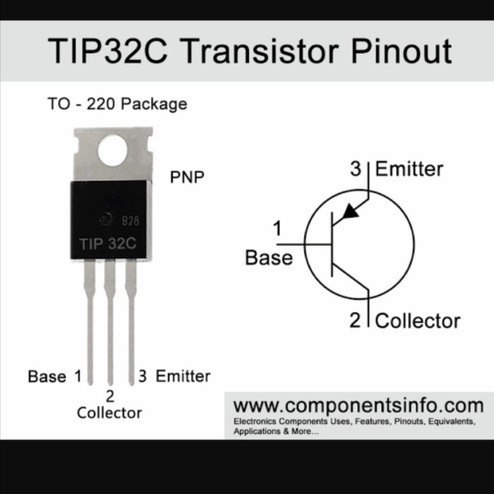 Jual TIP32C Transistor PNP 100v 3a TO-220 TIP 32 ST Farchild | Shopee Indonesia
