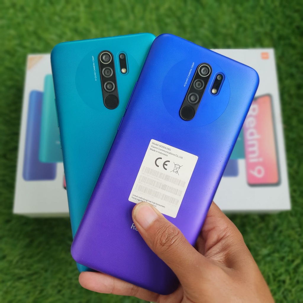 Jual XIAOMI REDMI 9 SECOND 3/32 & 4/64 GB HP SECOND HANDPHONE SECOND HP ...