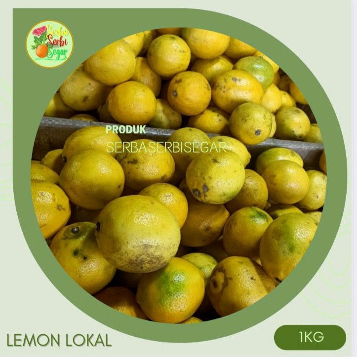 Jual LEMON LOKAL SEGAR 1 KG | Shopee Indonesia