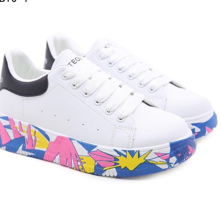 Jual NICOLE SEPATU SNEAKERS TALI KELSEY B10-1 Ready | Shopee Indonesia