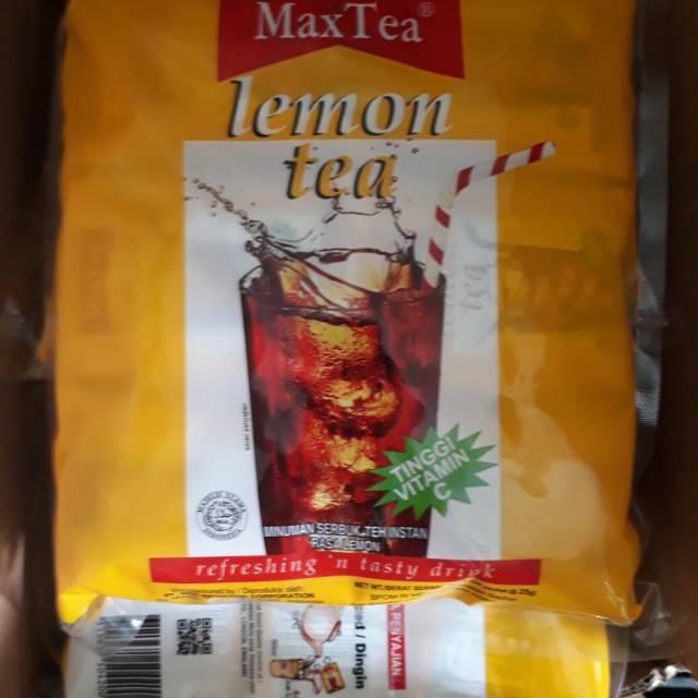 Jual Max Tea Lemon Tea.1 Pack Isi 30 Saset | Shopee Indonesia