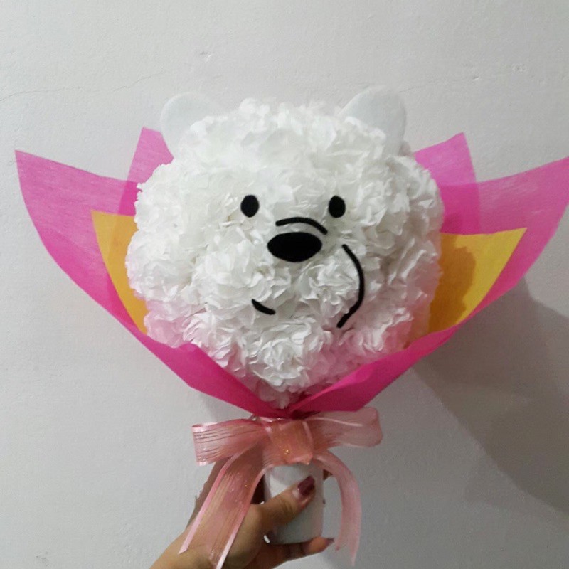 Jual BUNGA KERTAS ICE BEAR / BUNGA KARAKTER ICE BEAR We Bare Bears ...