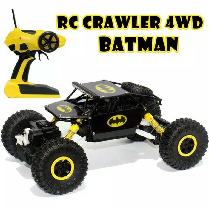 Jual Mobil Remote Control Bat Men Offroad 4WD 2.4G Skala 1:18 RC Rock ...