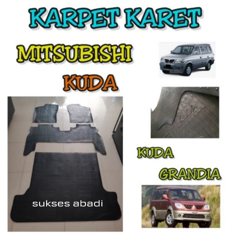 Jual Karpet Mobil Mitsubishi Kuda FULL SET(TANYA STOK) | Shopee Indonesia