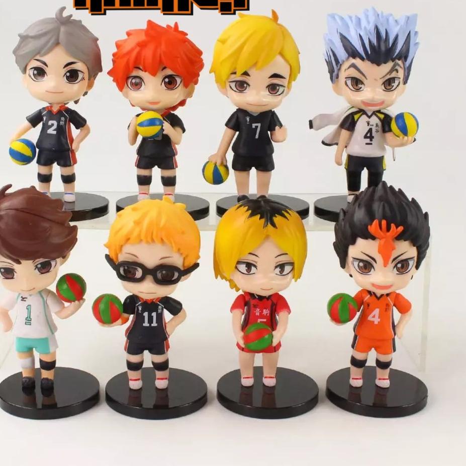 Jual ACTION FIGURE HAIKYUU HINATA NISHINOYA KENMA OIKAWA SUGAWARA ...