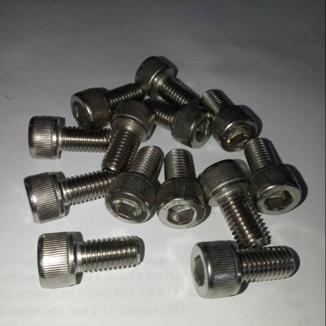 Jual Baut L M10 x 20 (2cm) stainless 304 | Shopee Indonesia