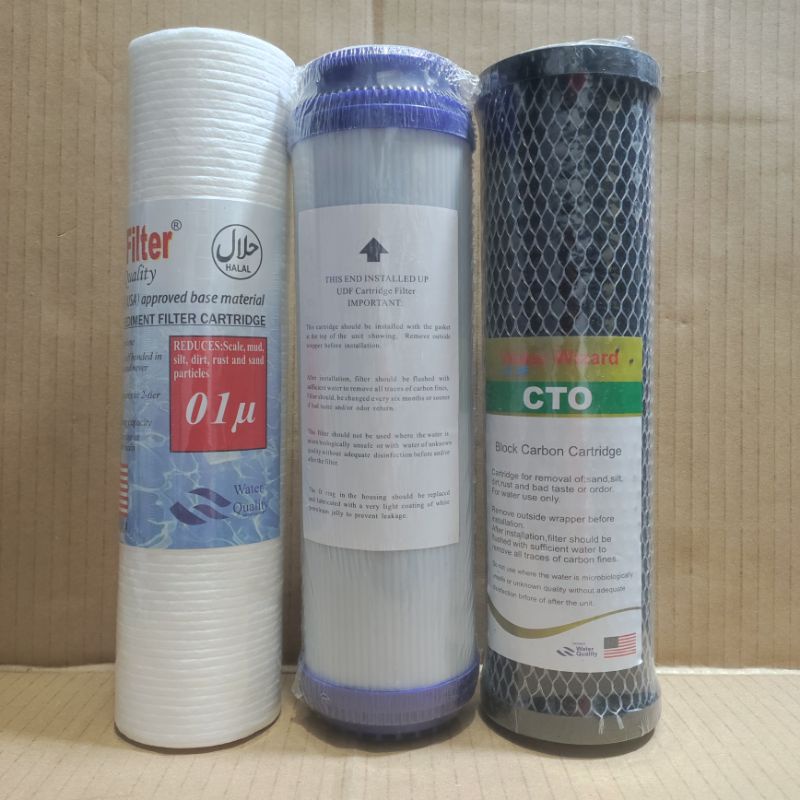 Jual Paket filter air 10 in Ro reverses osmosis sistem | Shopee Indonesia