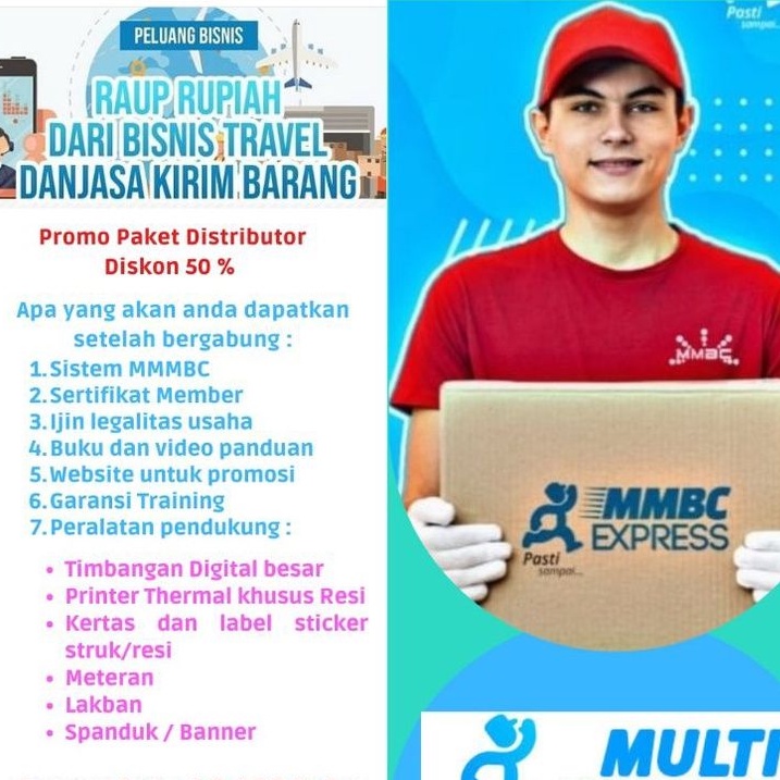 Jual (PAKET DISTRIBUTOR) MMBC Express pendaftaran DISTRIBUTOR gratis ...
