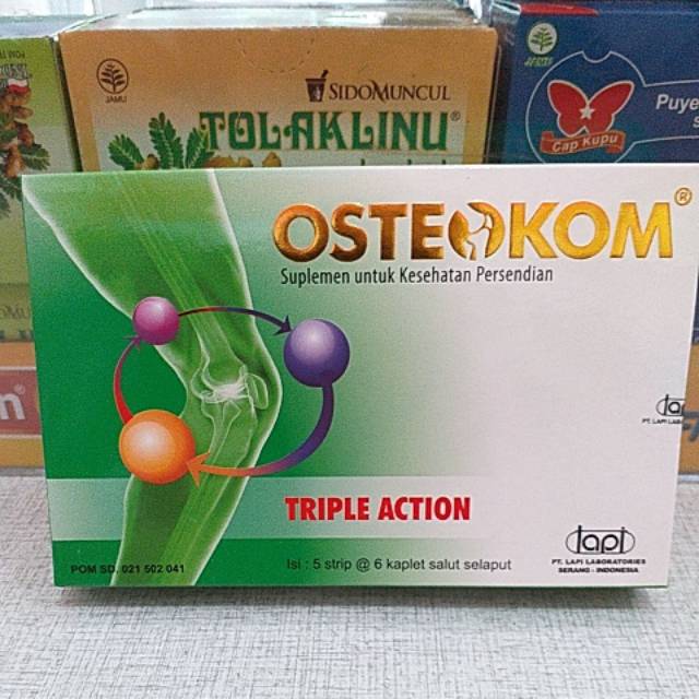 Jual Osteocom isi 30kaplet | Shopee Indonesia