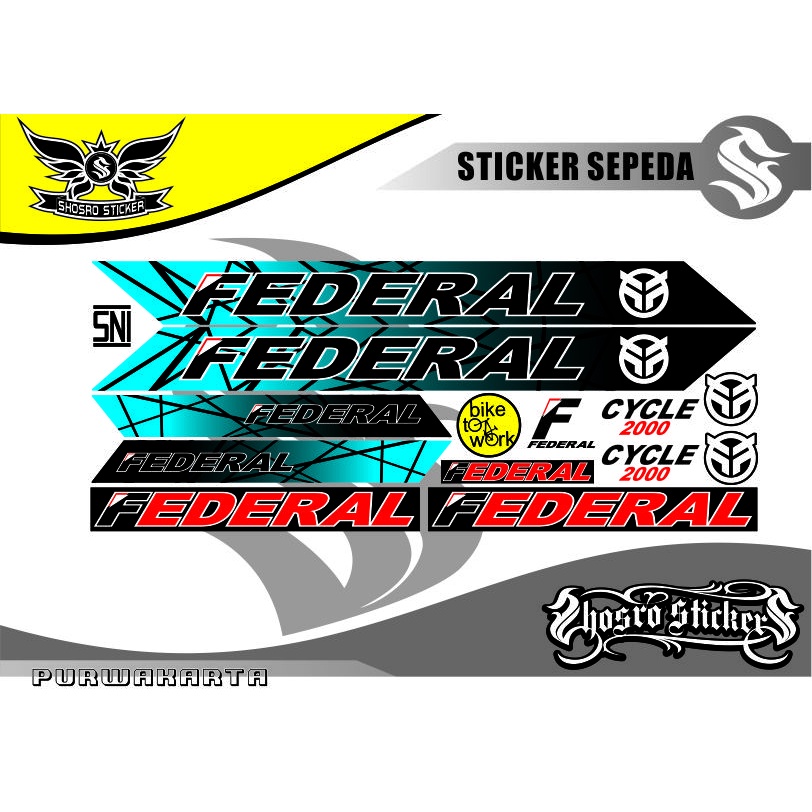 Jual STICKER SEPEDA UNIVERSAL VARIASI / STRIPING SEPEDA MTB ALL STICKER ...