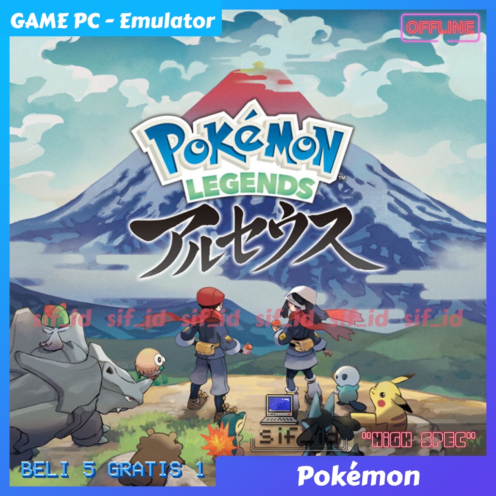 Jual Pokemon Legends Arceus (Ryujinx Emu) - GAME PC | Shopee Indonesia