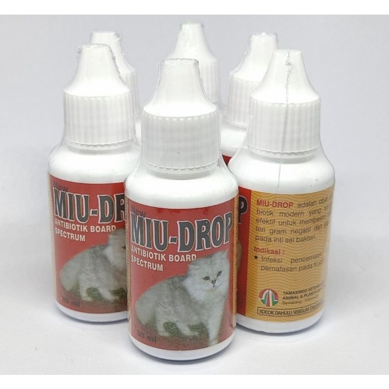 Jual Miu Drop 30 Ml Obat Antibiotik Kucing Diare | Shopee Indonesia