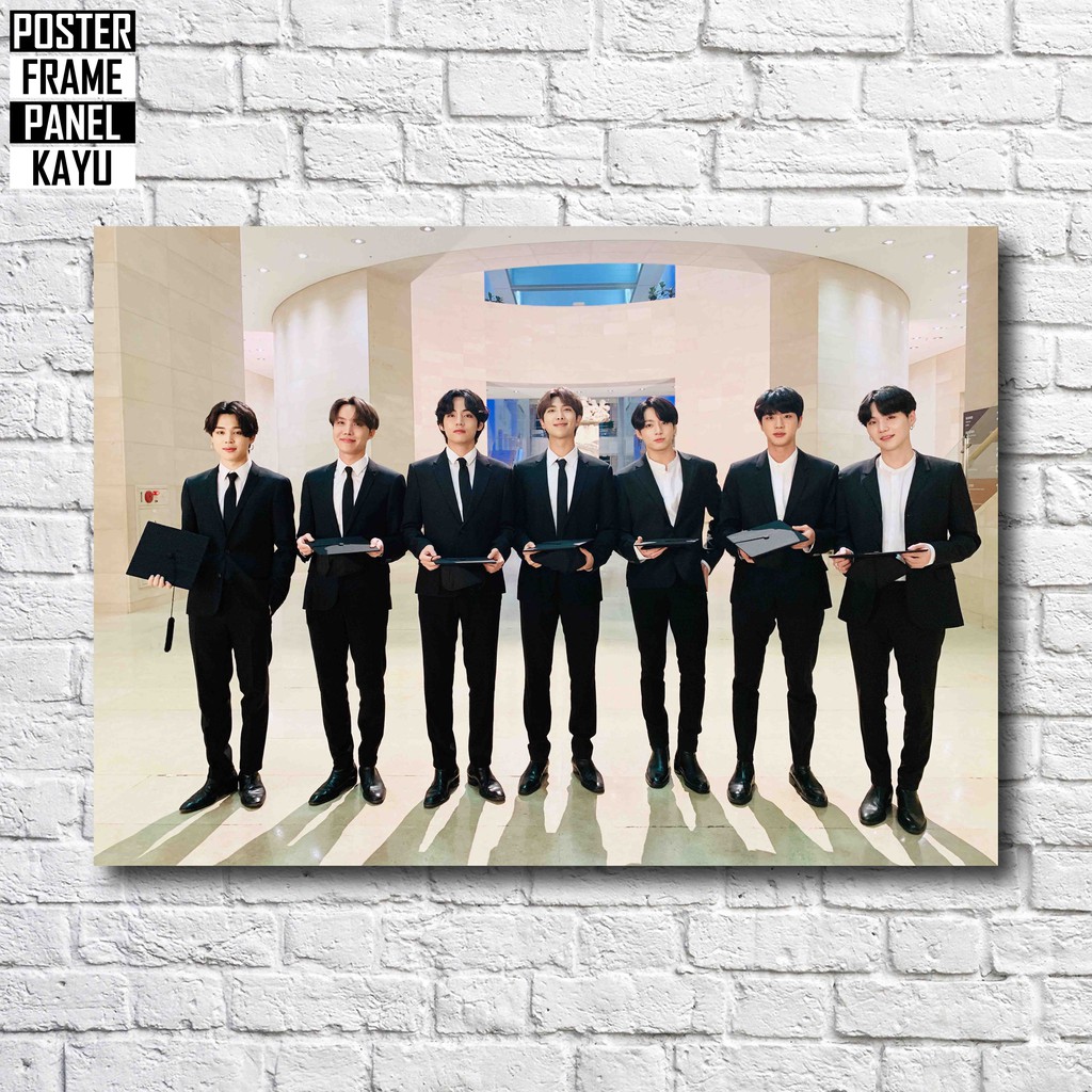 Jual Poster BTS Frame Kayu Solid A4 BTS101 | Shopee Indonesia