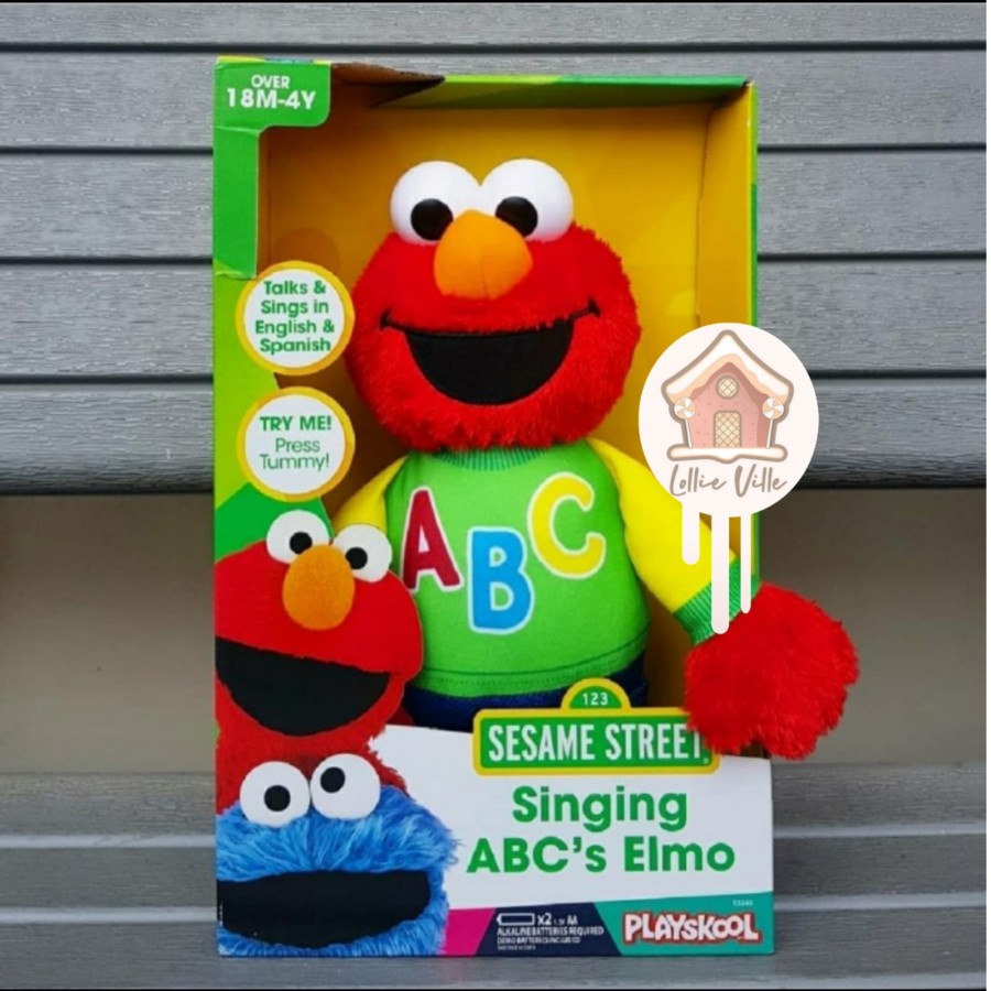 Jual Elmo Sesame Street - Singing ABC 's Elmo | Shopee Indonesia