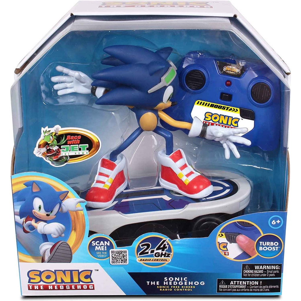 Jual Sonic The Hedgehog Free Riders Remote Controlled | Shopee Indonesia