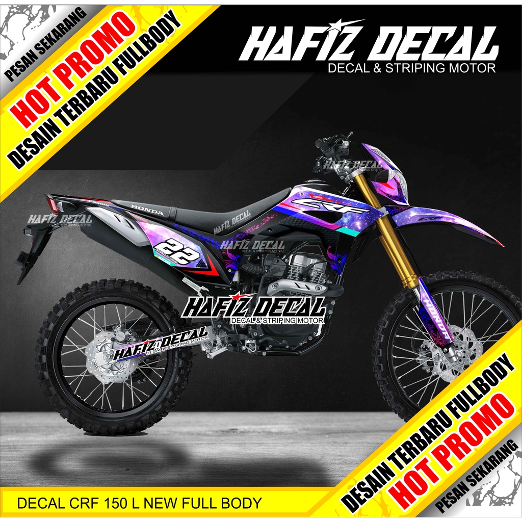 Jual DECAL CRF 150 L FULL BODY, DECAL CRF | Shopee Indonesia