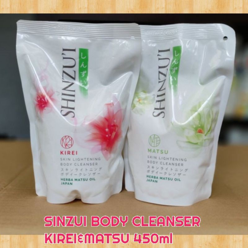 Jual SINZUI BODY CLEANSER REFIL MATSU & KIREI 450ml | Shopee Indonesia