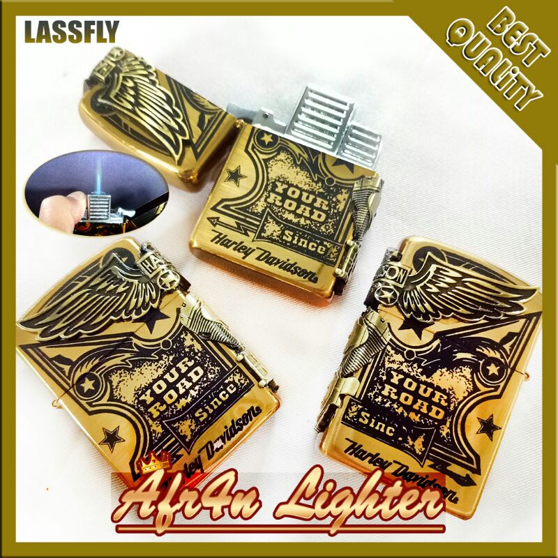 Jual Korek Api Antik Unik HarLey Davidson Edisi Lass | Shopee Indonesia