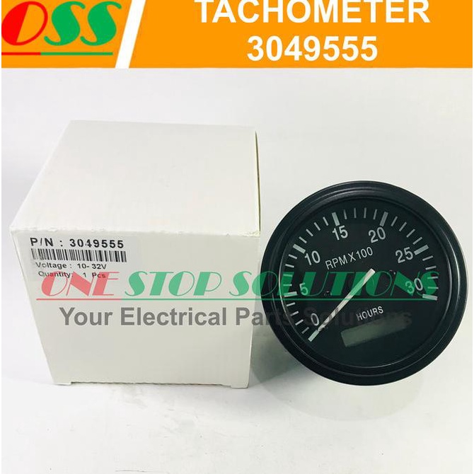 Jual ^%^%^%^%] TACHOMETER RPM GAUGE 3049555 VDO RPM METER | Shopee ...