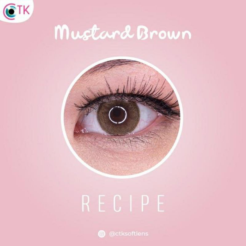 Jual Softlens Recipe by CTK (normal,minus) | Shopee Indonesia