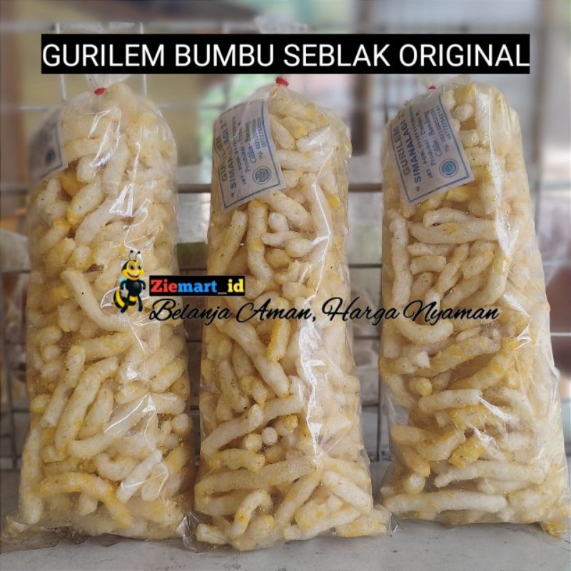 Jual Kerupuk Gurilem Cililin Gurilem Bumbu Seblak Original 100gr | Shopee Indonesia