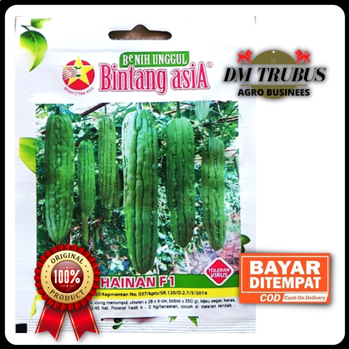 Jual 10gr BENIH PARE PARIA F1 HOKIAN BIBIT PARE PARIA BINTANG ASIA ...