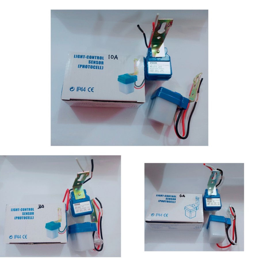 Jual Sensor Cahaya /PhotoCell /Photo Sensor 3A/6A/10A Model Selcon ...