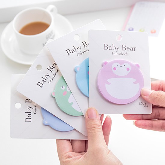 Jual Sticky Note Baby Bear | Shopee Indonesia
