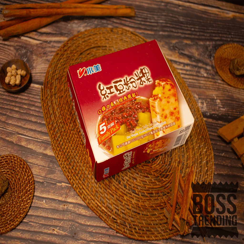 Jual Xiaomei Red Bean Jelly Ice Bar | Shopee Indonesia