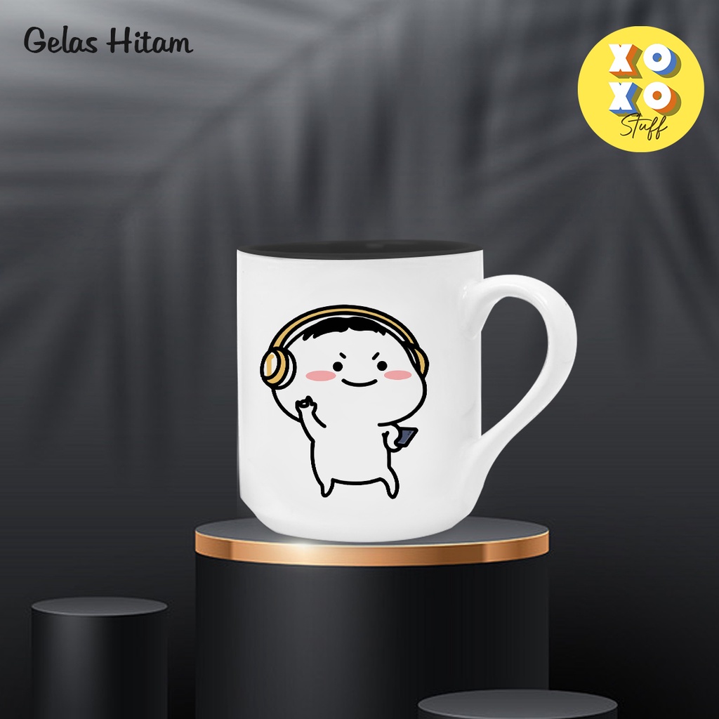 Jual Mug Warna - Pentol Quby / Tsum-tsum - custom Nama / Ucapan (46 ...