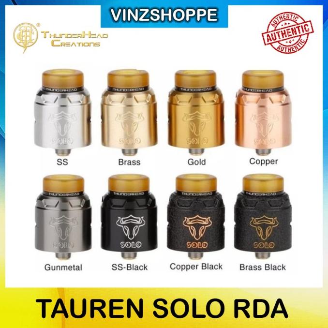 Jual Authentic THC Tauren Solo RDA Single Coil - 24mm | Shopee Indonesia