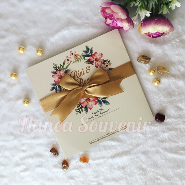 Jual Undangan/ undangan nikah/ undangan custom/ undangan full color ...