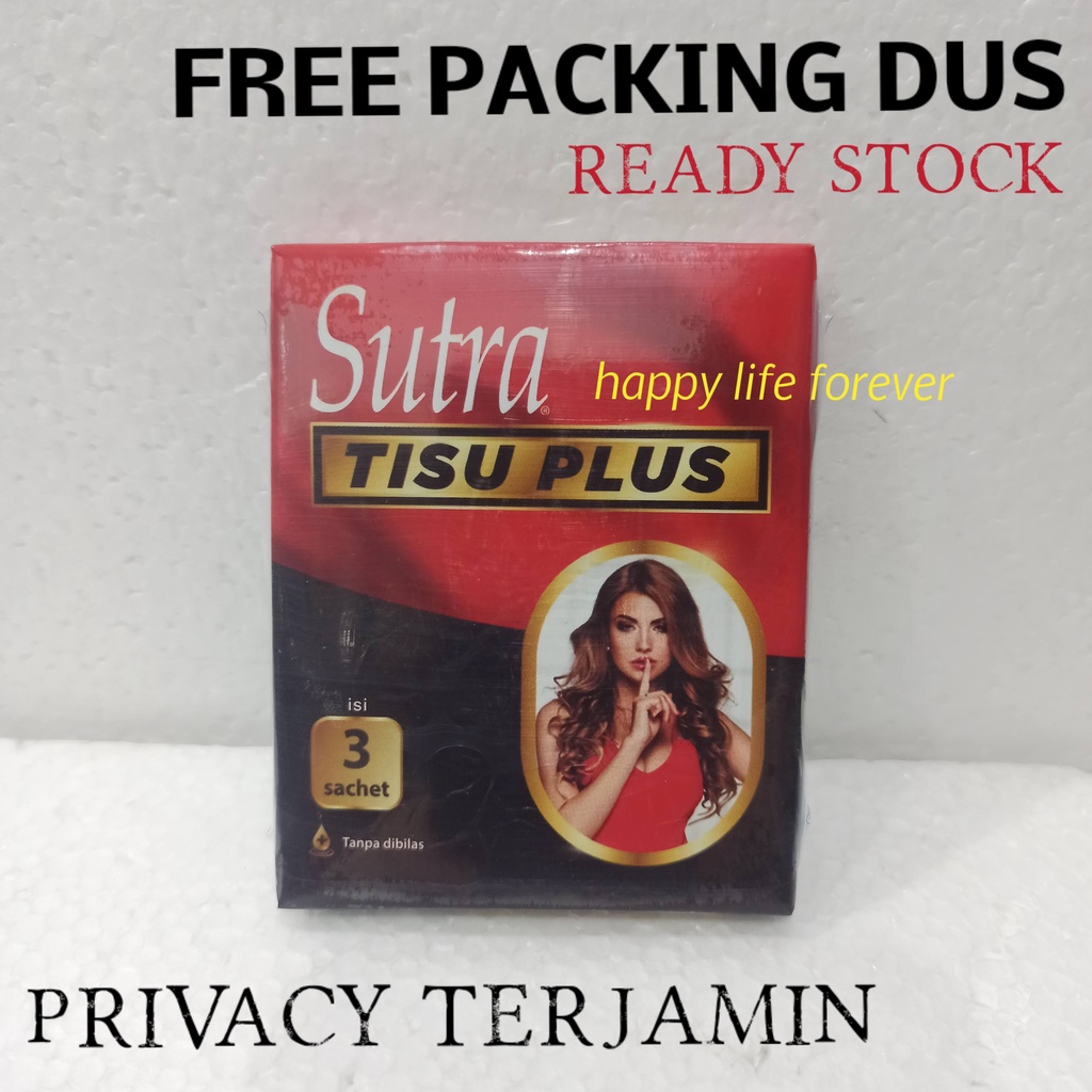 Jual Tissue / Tisu Sutra Plus - Isi 3 Sachet | Shopee Indonesia