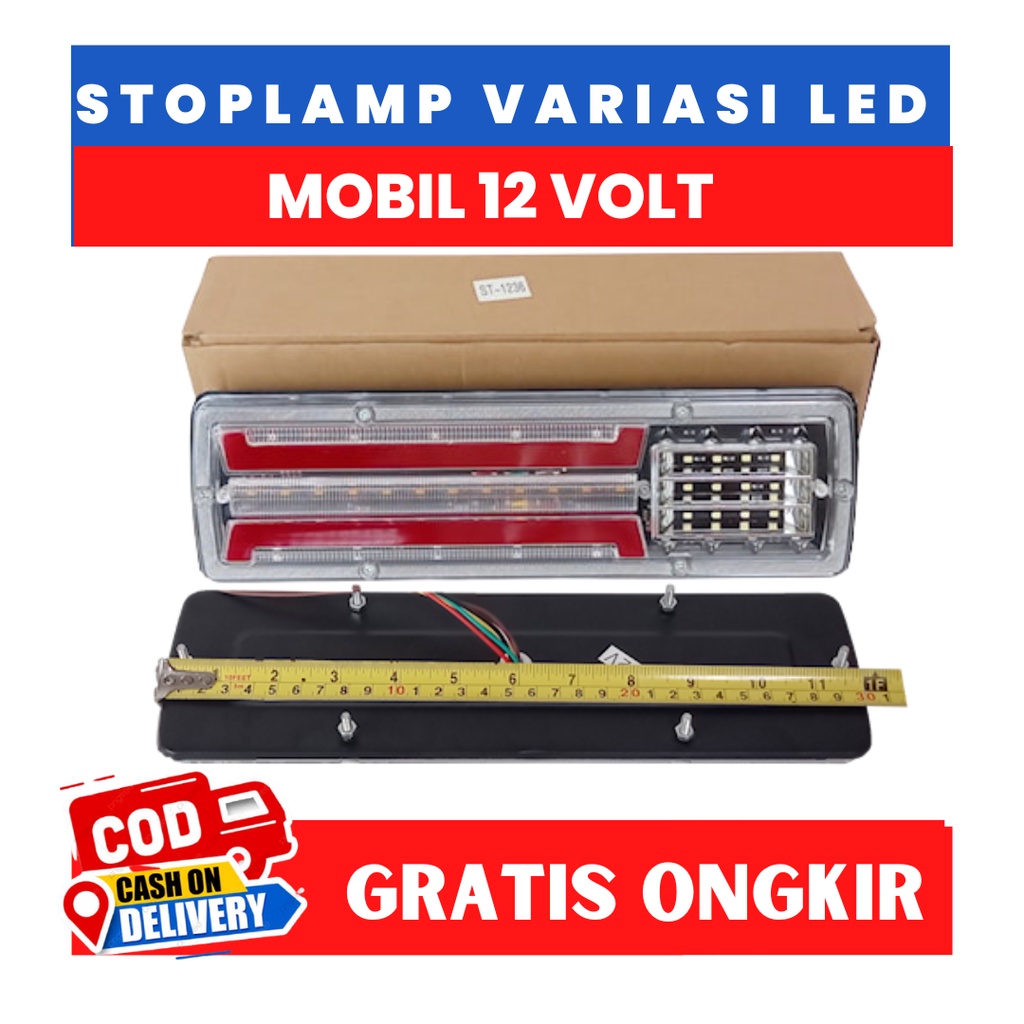 Jual Lampu Stop lamp led variasi Mobil Pickup L300 Grand Max Carry Apv ...