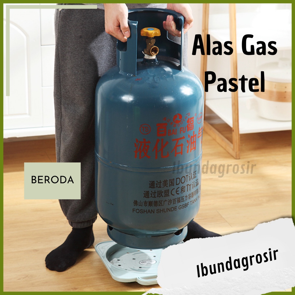 Jual Alas Beroda Tabung Gas Besi / Tatakan Beroda Tabung Gas / Tatakan ...