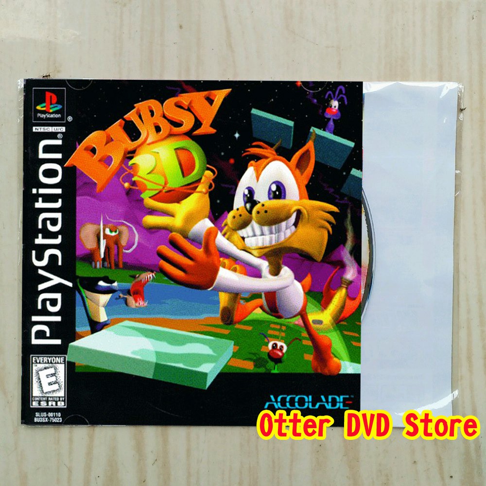 Jual Kaset CD Game Ps1 Ps 1 Bubsy 3D - Furbitten Planet | Shopee Indonesia