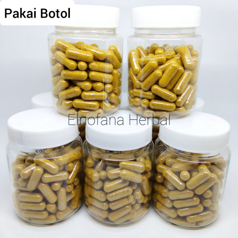 Jual Paket Reseller Kapsul Kunyit dan Kapsul Temulawak (pakai botol ...